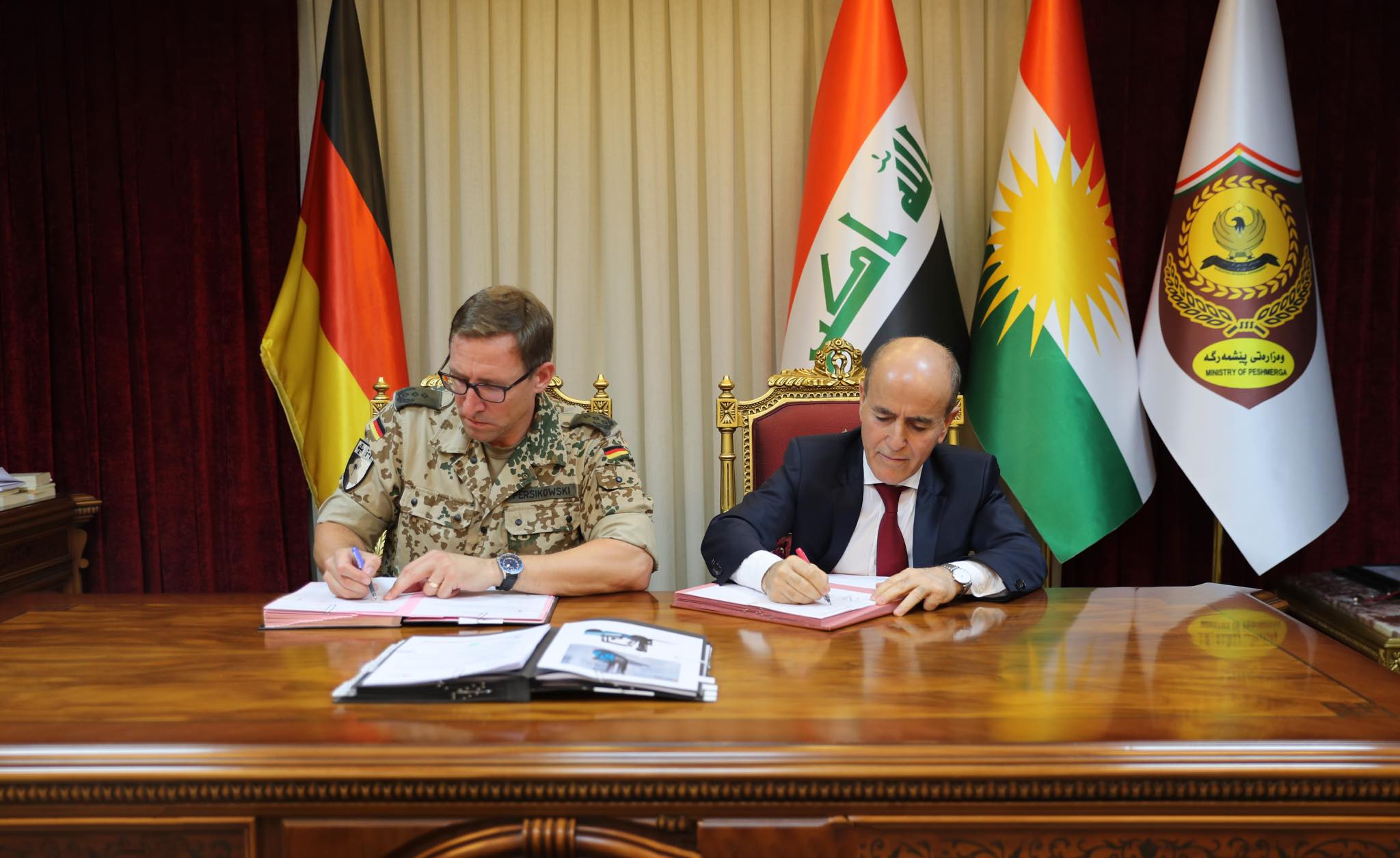 Germany Increases Assistance to Ministry of Peshmerga - پەرەگراف